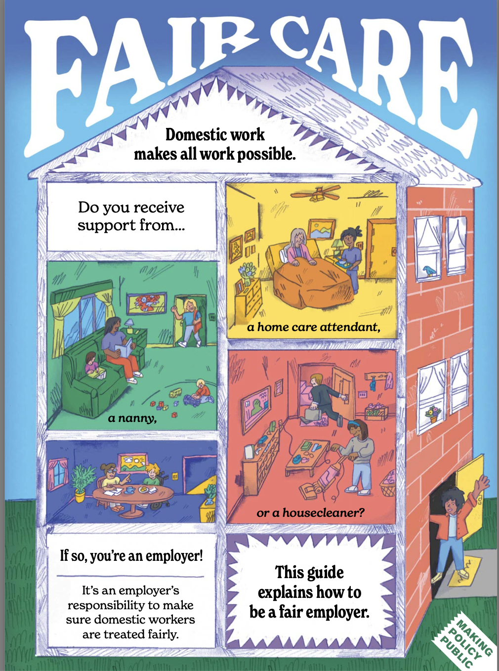 Fair Care: A Comic Book Guide for Domestic Employers | Hand In Hand
